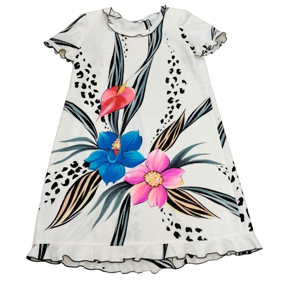 Yolanda Lorente | Dresses | Vintage Yolanda Lorente Hand Painted Silk ...